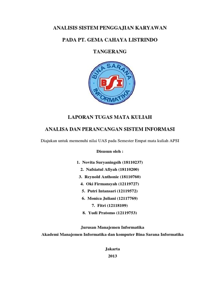 Makalah Apsi | PDF