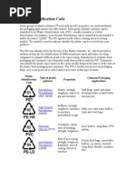 Plastic Resin Identification Codes Guide | PDF