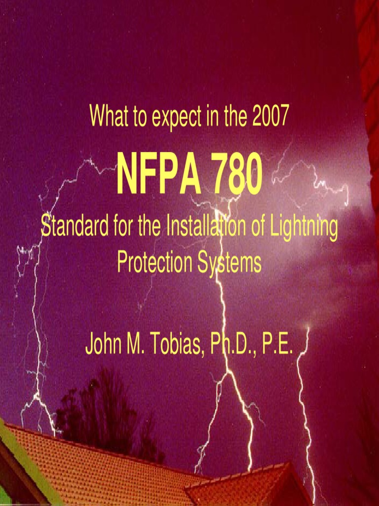 Presentation-NFPA 780 Update-J Tobias | PDF | Electricity ...