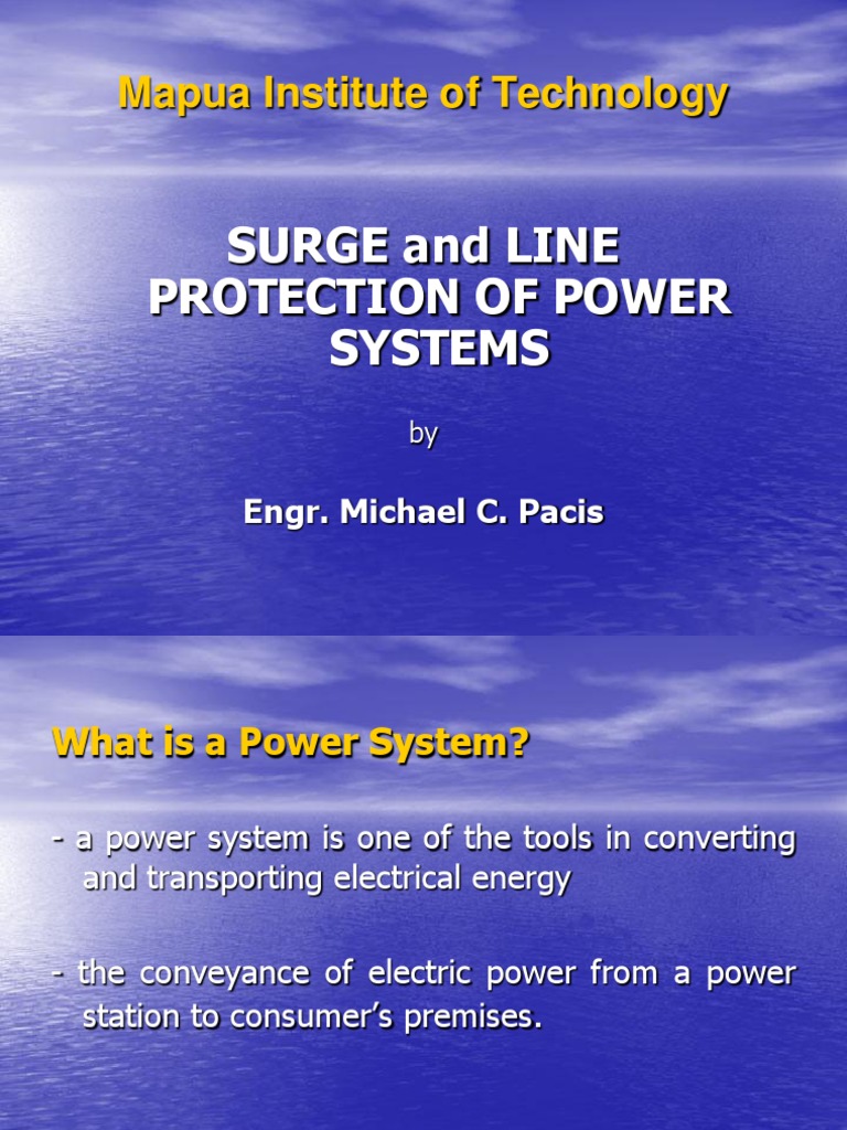 Power Line Protection Systems Overview | PDF | Fuse (Electrical ...