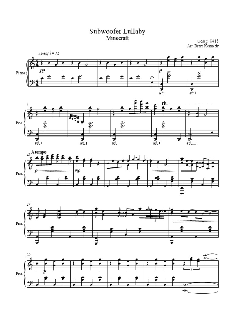 Subwoofer Lullaby | PDF