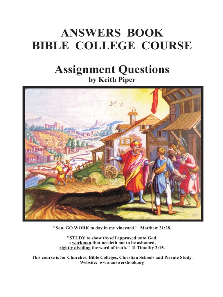 The Answer Book of Questions | PDF | Bible Prophecy | Baptism