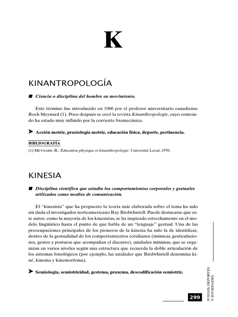 Kinestesia | PDF