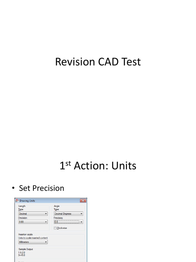 Revision CAD Test | PDF