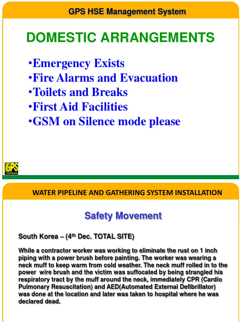 HSE Presentation of Project To BP | PDF | Competence (Human Resources ...