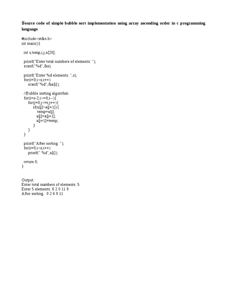 Data Structures Pdf C Programming Language Array Data Structure