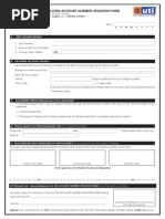 z894 - Bank Details Form - Pension EFT | PDF | Cheque | Banks