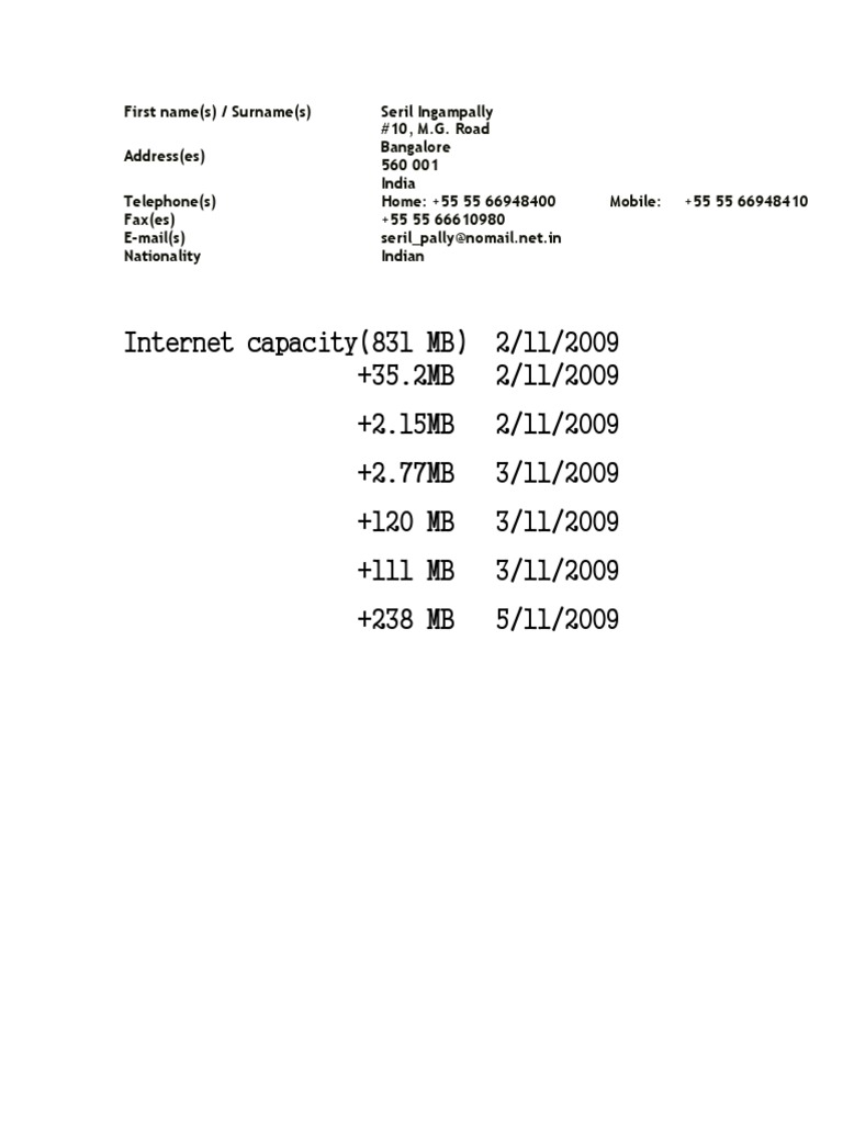 Internet Capacity Report - Feb 2009 | PDF | Media Technology ...