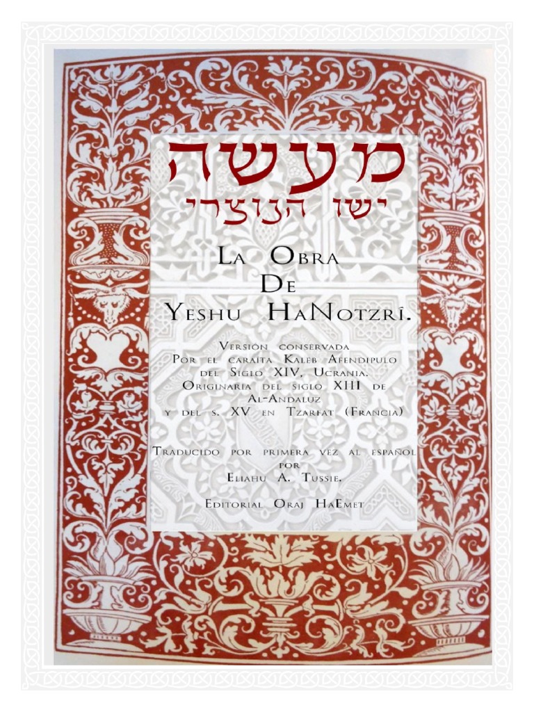 Toledot Yeshu | PDF | Tora | Jesús