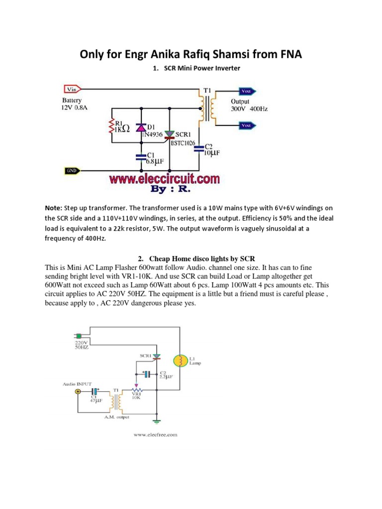 Power Electronics Projects | PDF | Diode | Computer Engineering