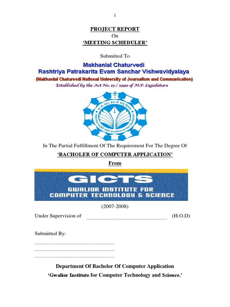 BCA Project | PDF | Areas Of Computer Science | Digital Technology