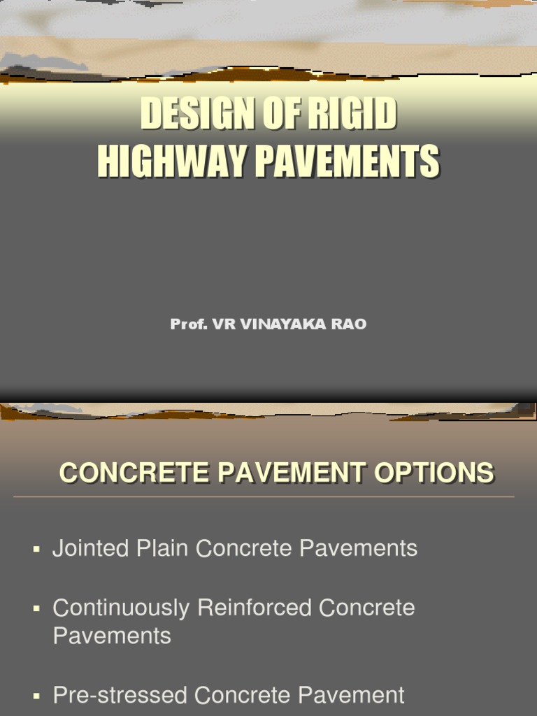 Design of CC Pavement - VRVRLatest | PDF | Road Surface | Strength Of ...