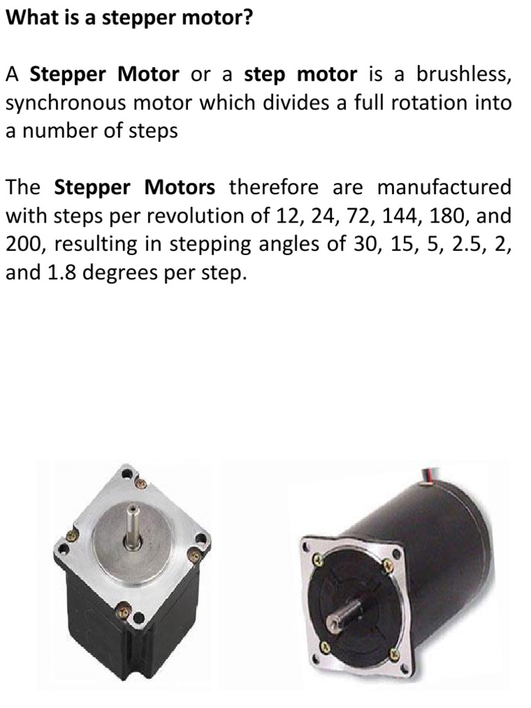 Stepper Motor | PDF