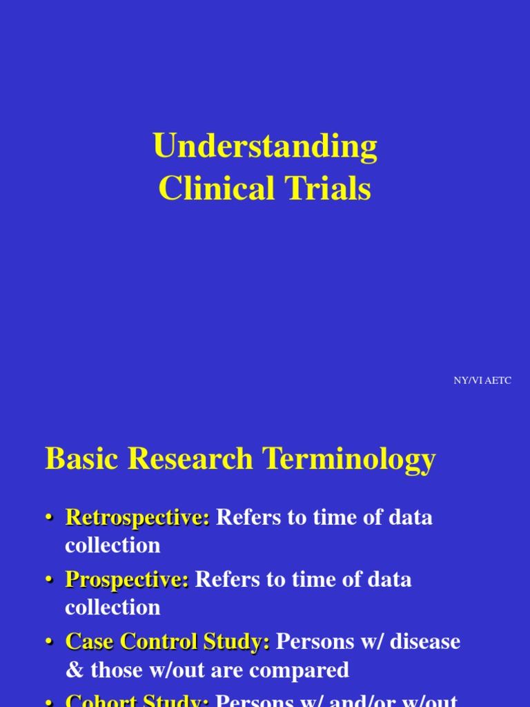 Understanding Clinical Trials | PDF | Institutional Review Board ...