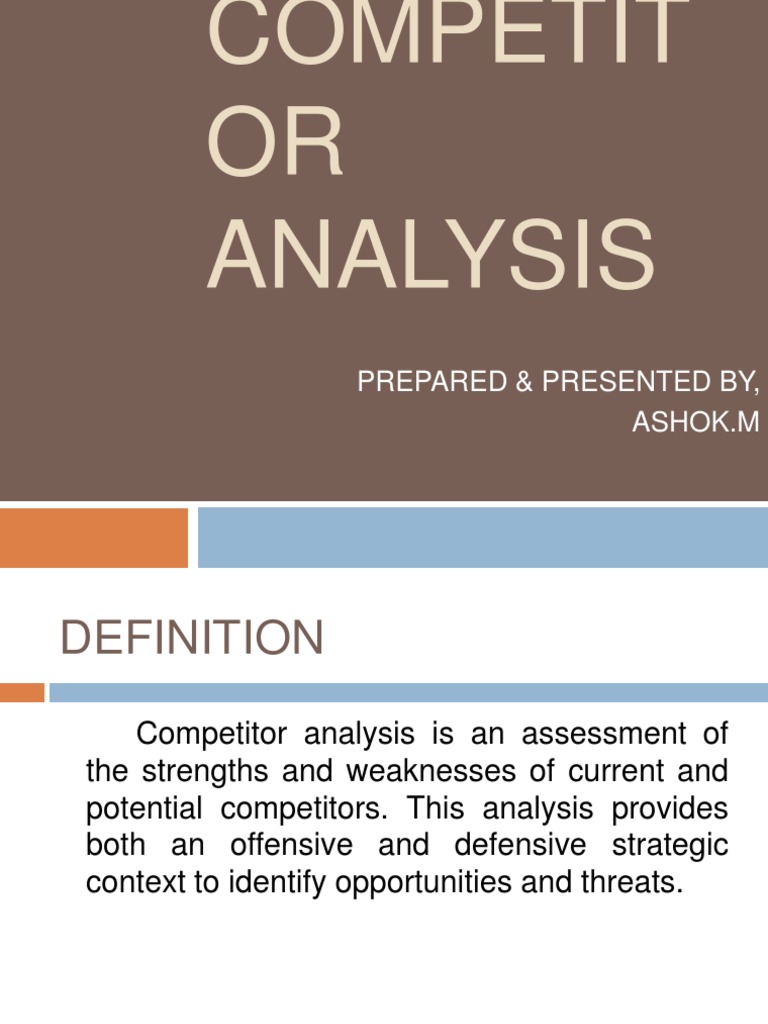 Balancing Customers and Competitor Orientation | Download Free PDF ...