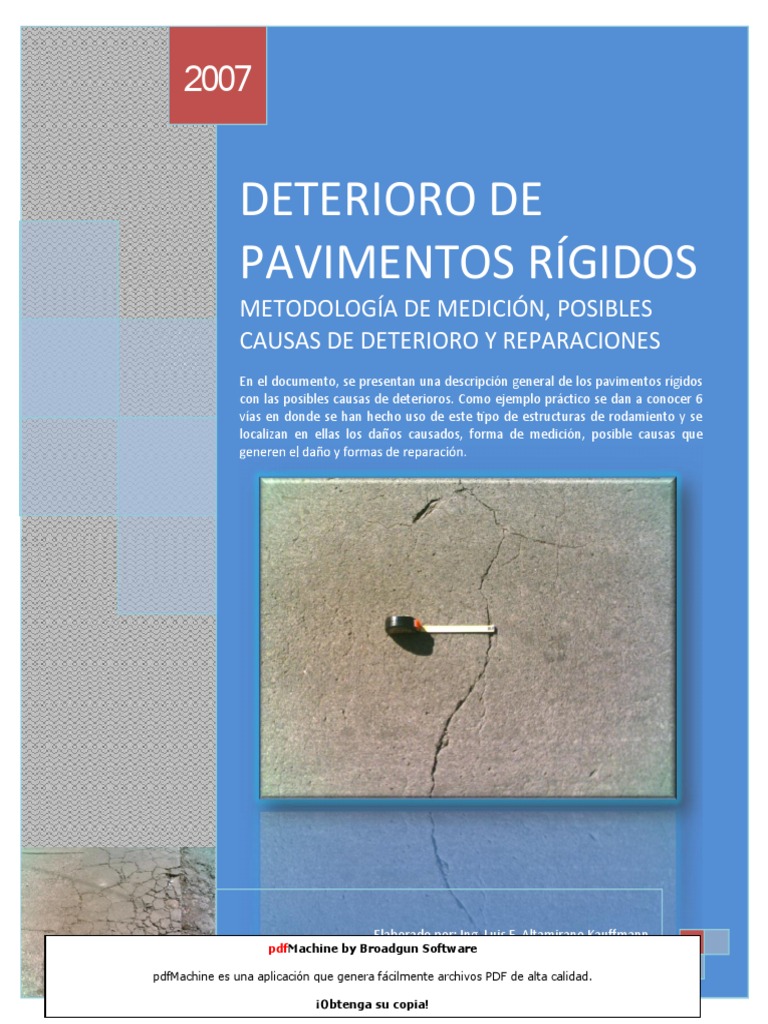 Pavimentos Rigidos PP | PDF | Formato de Documento Portable | Hormigón