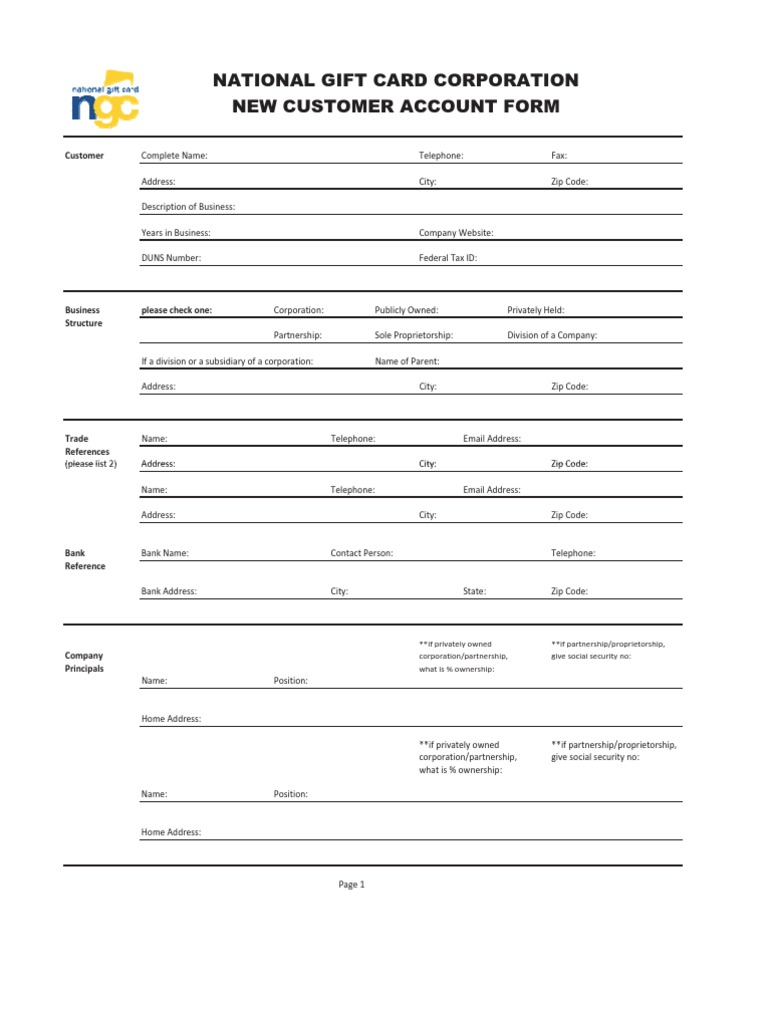 New Customer Form - AML | PDF | Money Laundering | Sole Proprietorship