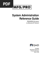Manualbook Progress-4gl PDF | PDF | Subroutine | Databases