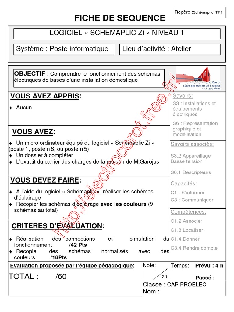 Schemaplic ELEVE 2009 PDF | PDF | Logiciel | Électrotechnique