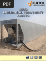 MBR-STP Design Features | PDF | Sewage Treatment | Wastewater