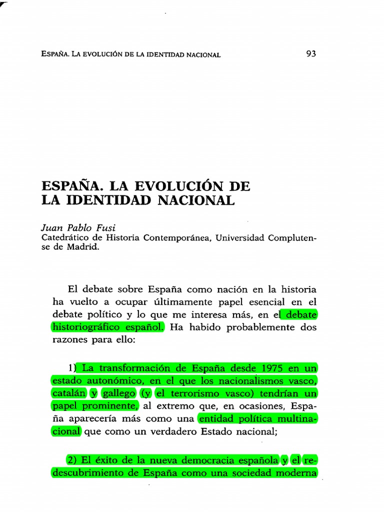 00050-04 - Espa A La Evolucion de La Identidad Nacional | PDF | España ...