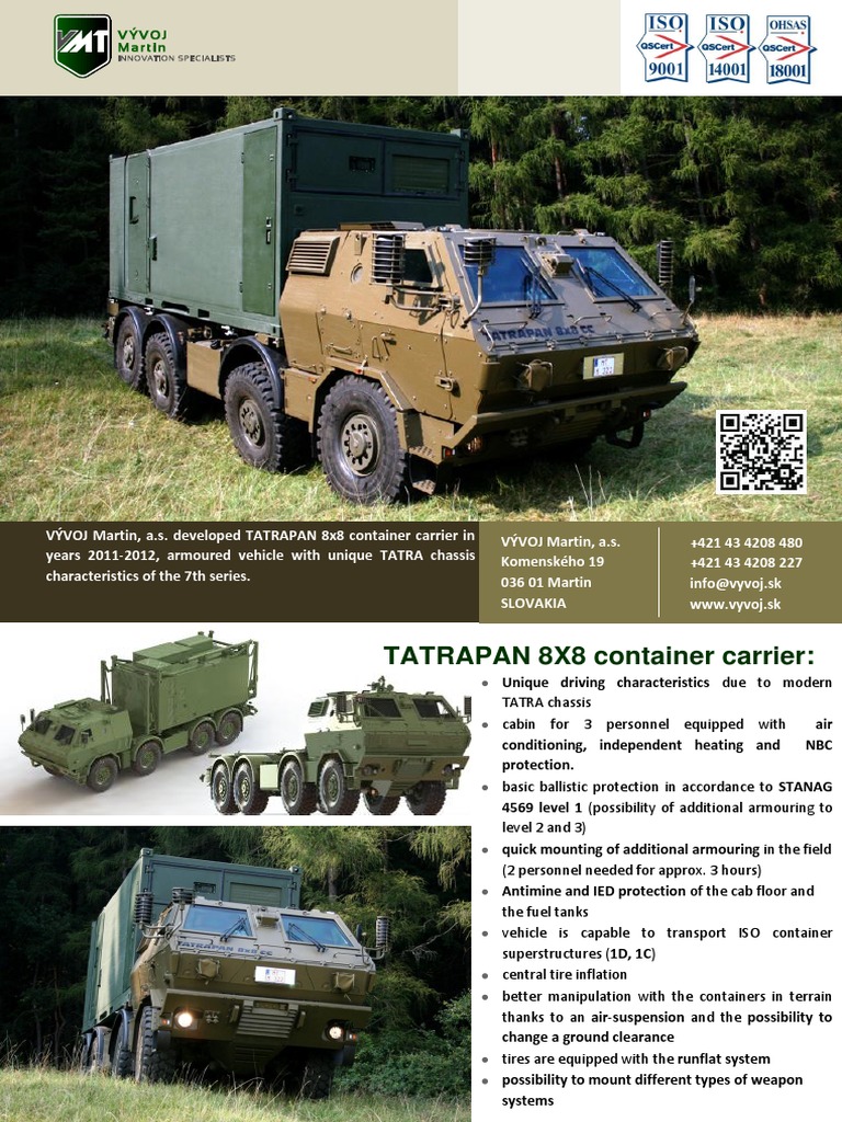Tatrapan 8x8 CC | PDF | Axle | Tanks