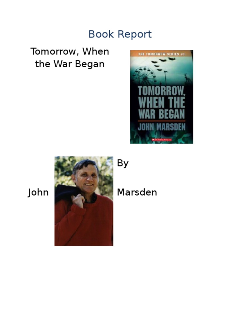 Tomorrow, When the War Began Overview | PDF