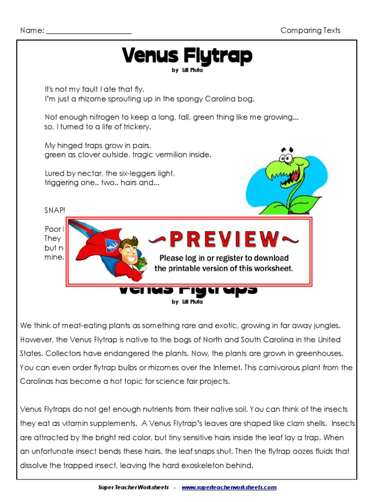 4th Venus Flytraps | PDF | Outdoor Recreation | Environmental Design