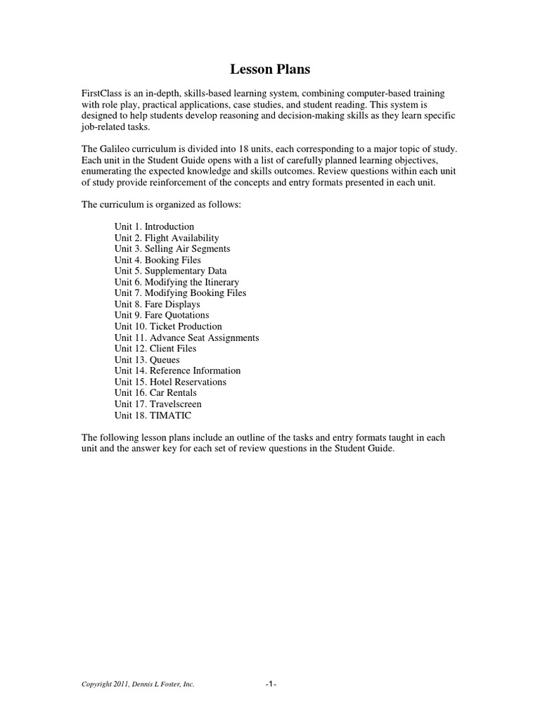 Galileo Lesson Plans | PDF | Computer File | Lesson Plan