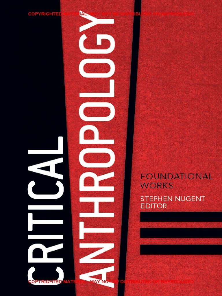 Critical Anthropology | PDF | Anthropology | Ethnography