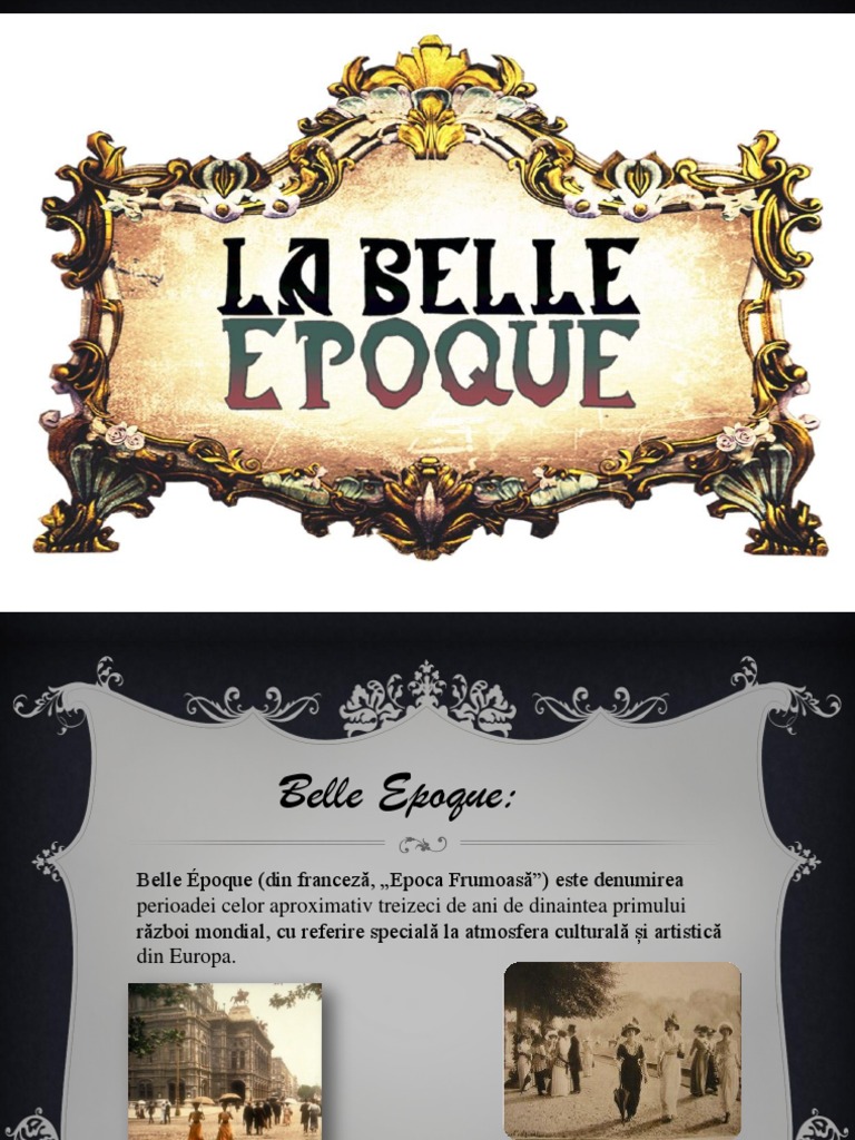 Belle Epoque | PDF