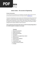 SETA Author Checklist | PDF