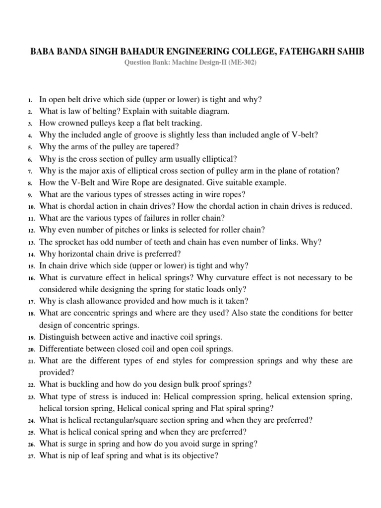 Assignment DME 2 | PDF | Clutch | Brake