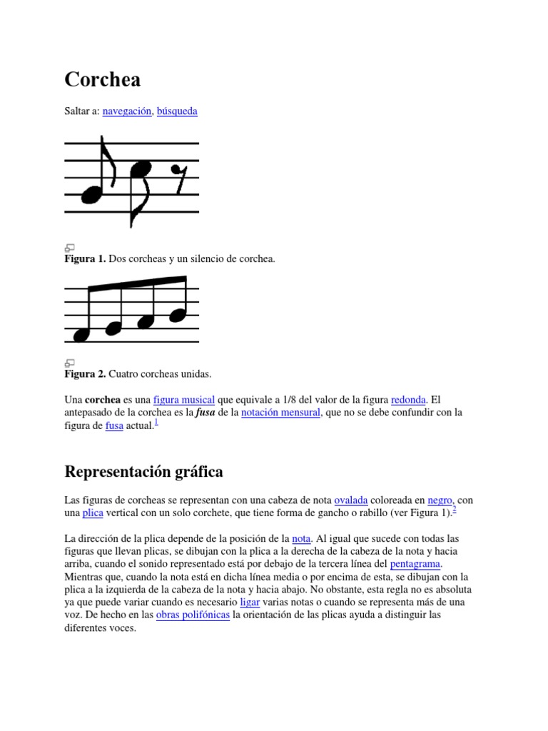 Corchea | PDF | Poética | Ritmo y medidor
