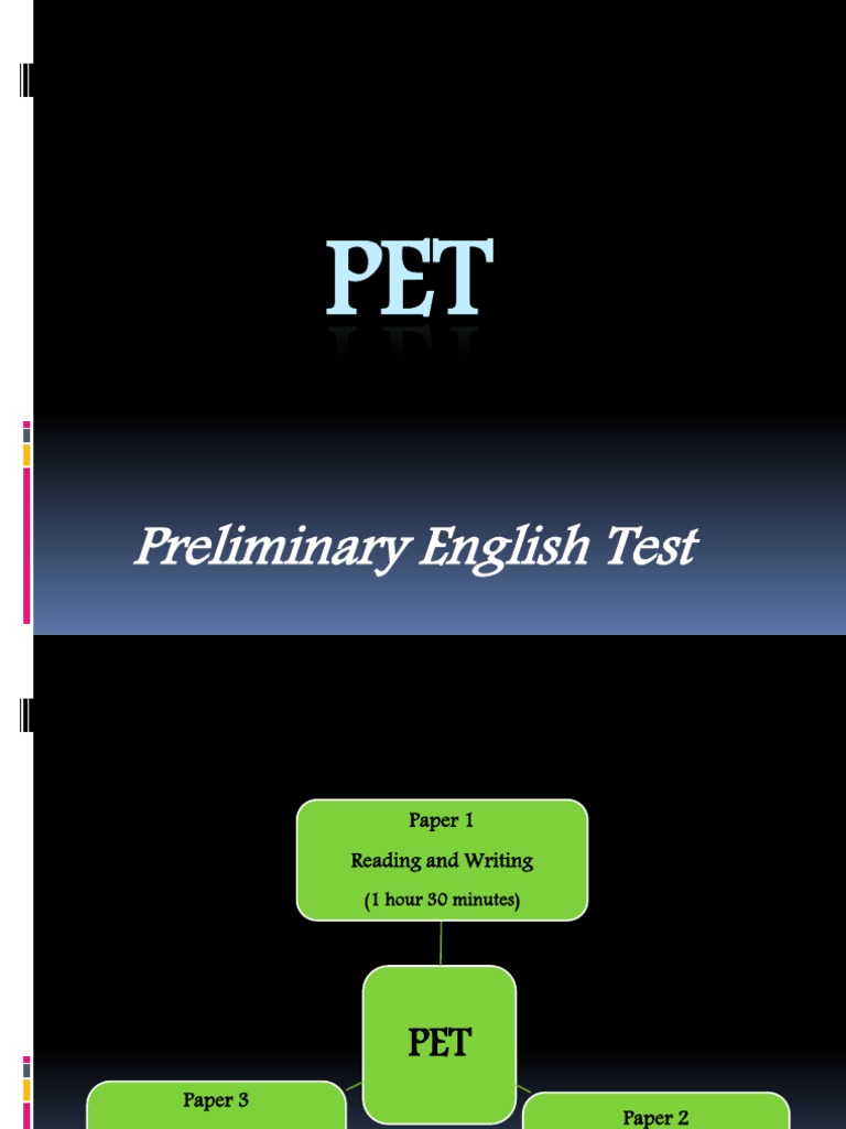 Preliminary English Test | PDF | Question | Multiple Choice