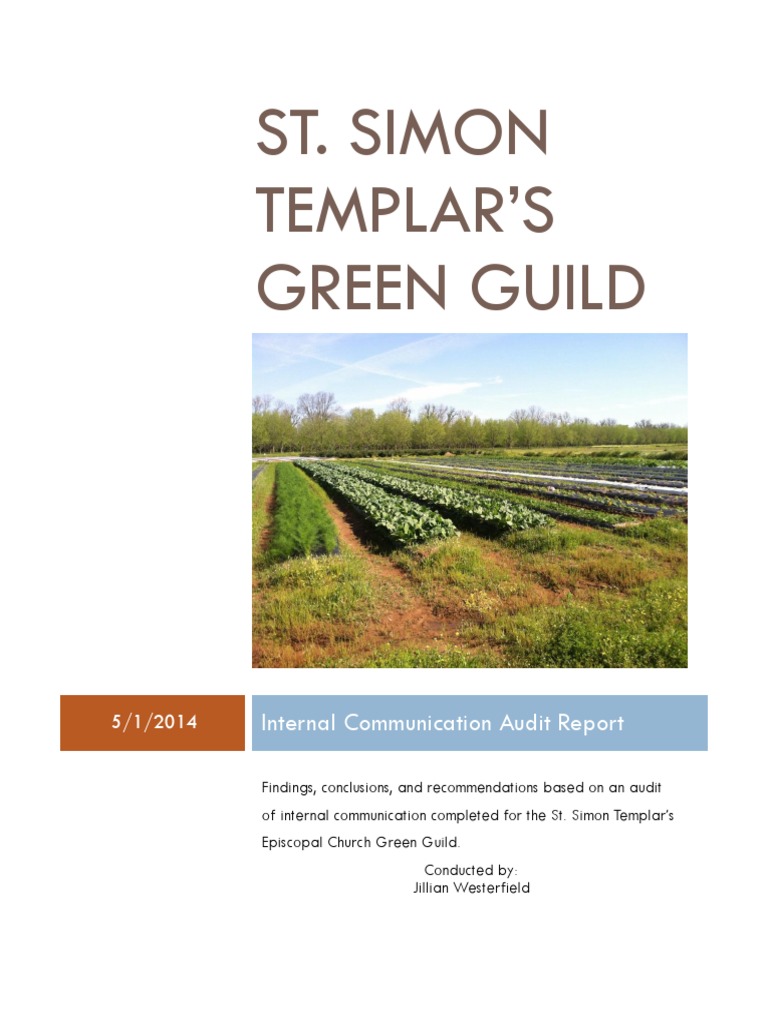 Sample Communication Audit Report | Download Free PDF | Survey ...
