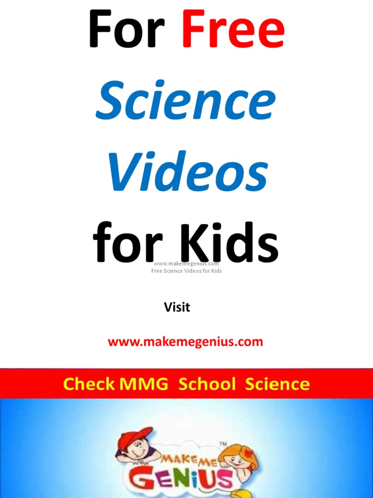 Free Science Videos For Kids | PDF | Science & Mathematics | Young Adult