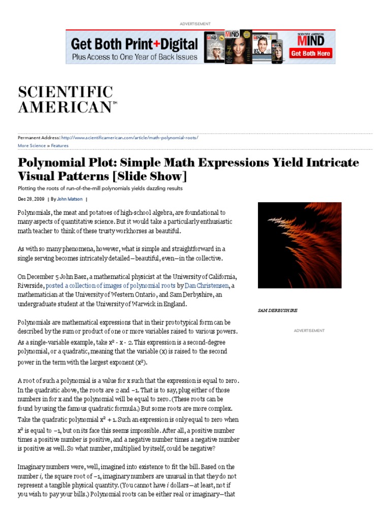 Polynomial Plot: Simple Math Expressions Yield Intricate Visual ...