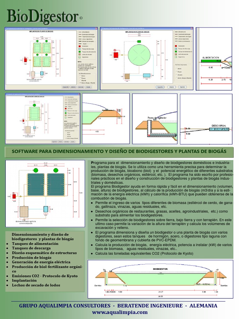 Biodigestor Flyer | PDF | Biogás | Biomasa