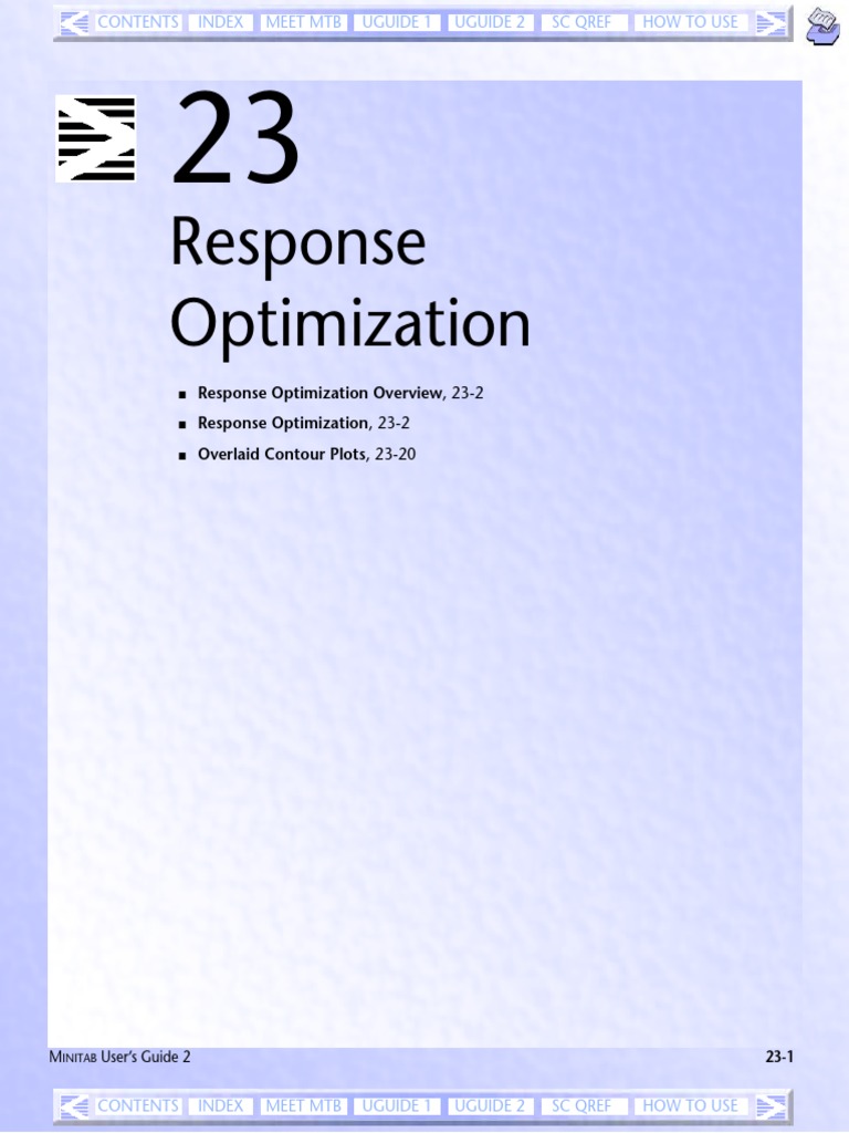 23 Response Optimization | PDF | Mathematical Optimization | Contour Line
