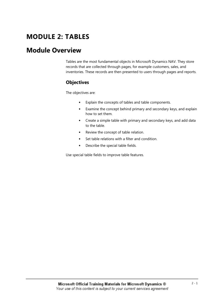 Nav2013 Enus Csintro 02 | PDF | Microsoft Sql Server | Database Index