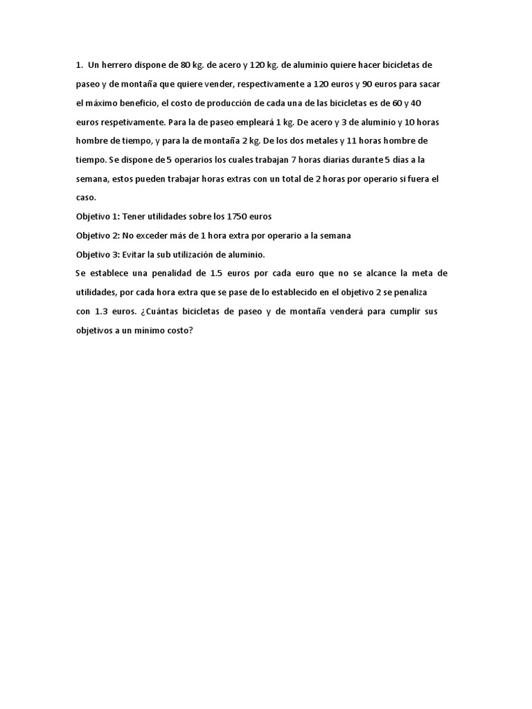 Ej3 Invope | PDF | Euro | Aluminio