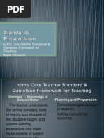 Danielson Framework Overview for Teaching | PDF | Teachers | Pedagogy