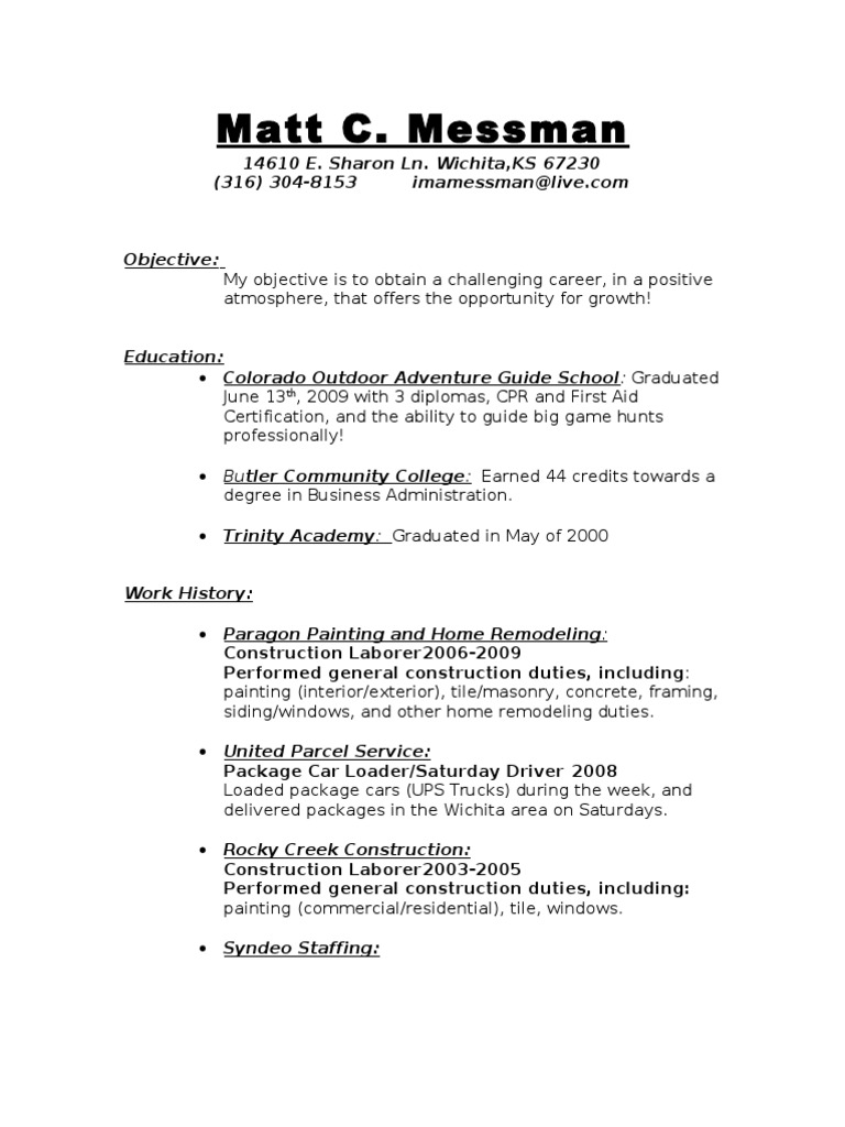 Matts Resume | PDF