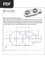 Onshape 3d Modeling Hinge Tutorial Exercise | PDF | Diameter | Circle