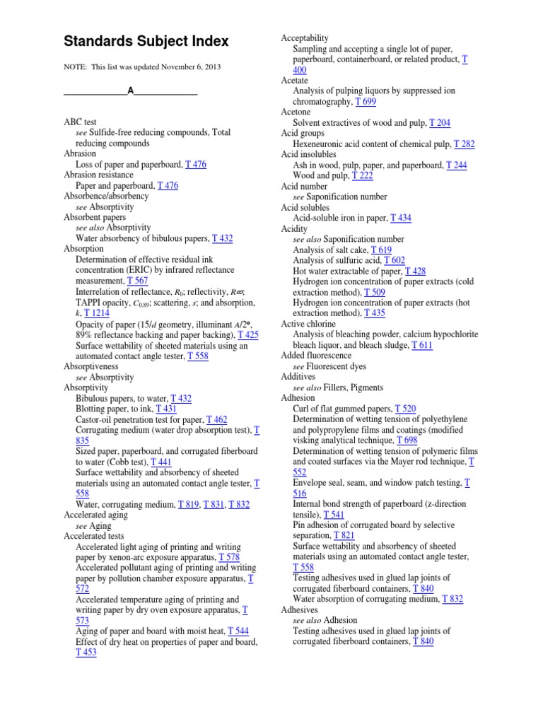 Subject Index Tms | PDF