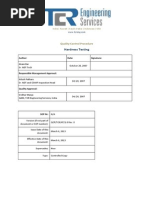 Hardness Testing Procedure Overview | PDF | Hardness | Metals