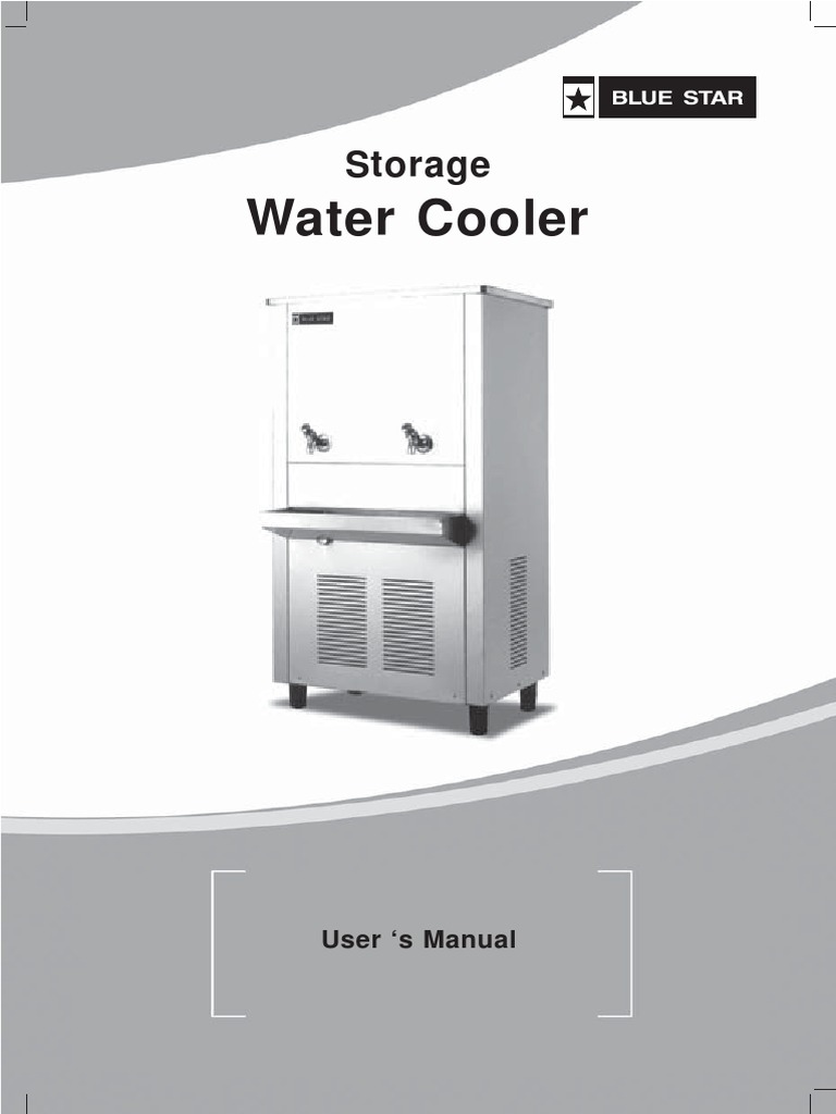 Water-Cooler - User Manual | PDF | Thermostat | Valve