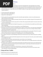 Casing Running Procedures Overview | PDF | Casing (Borehole ...