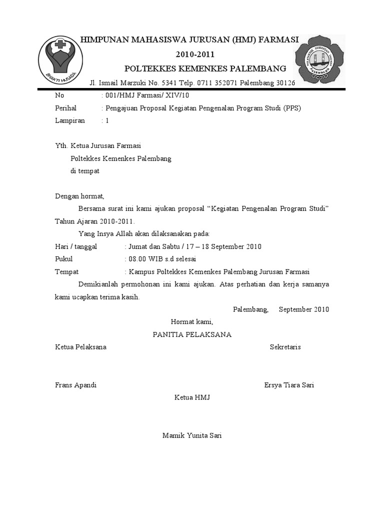 Proposal Kegiatan PPS | PDF